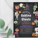 EDITABLE Invitation, Goblins and Ghouls Halloween Birthday Invitation ...