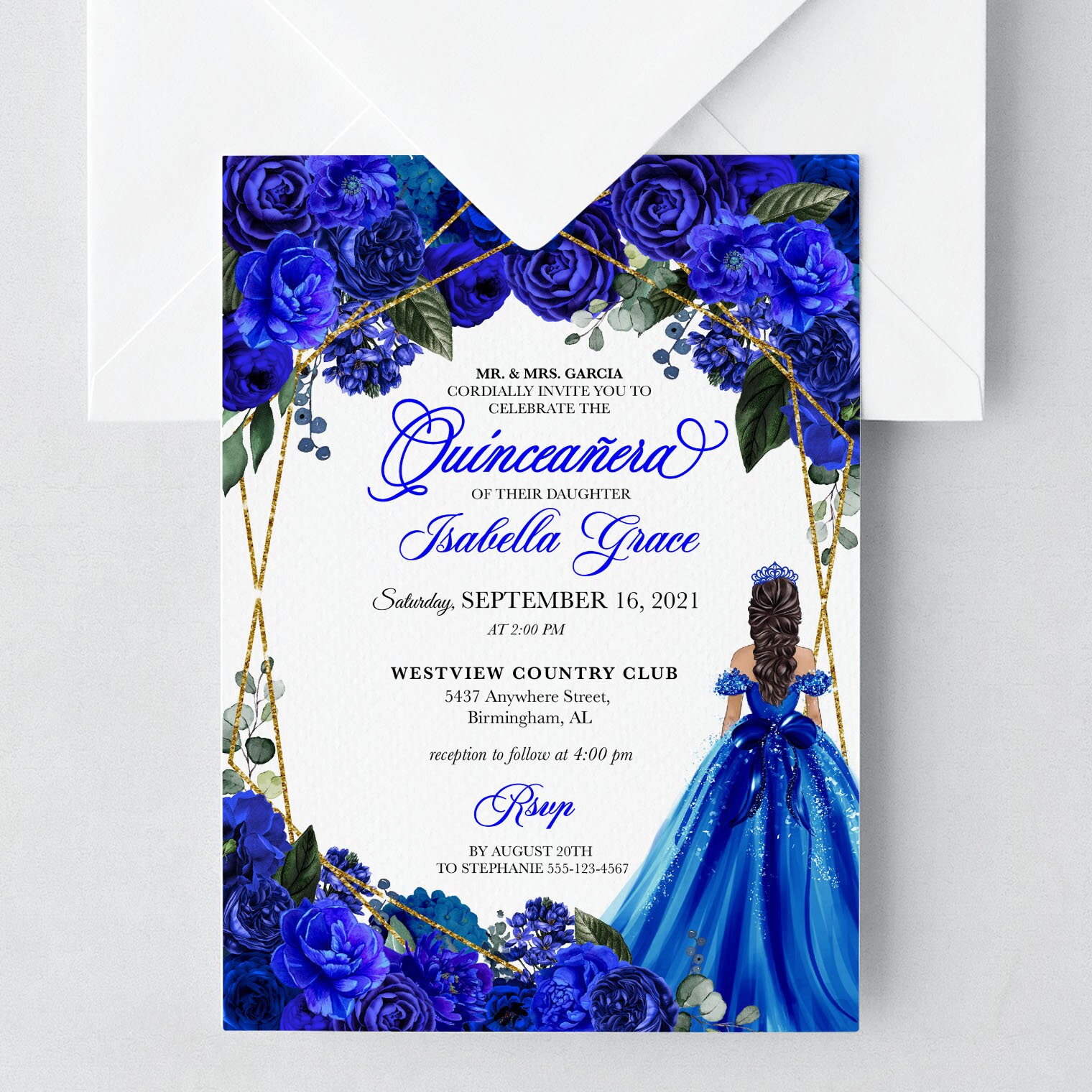Quinceanera Invitations Template