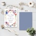 EDITABLE Invitation, Spring Flowers Easter Invitation, He is Risen ...
