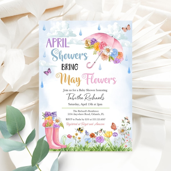 April Showers - Etsy