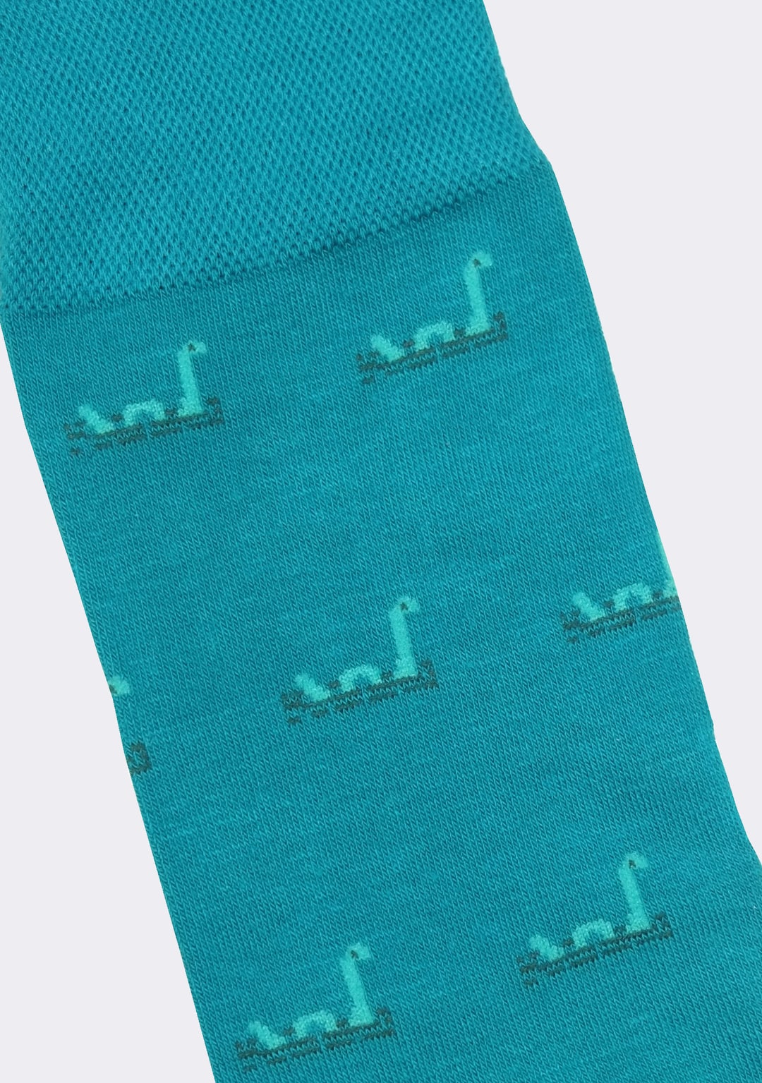 Nessie Turquoise Socks Perfect Souvenir of Loch Ness - Etsy UK