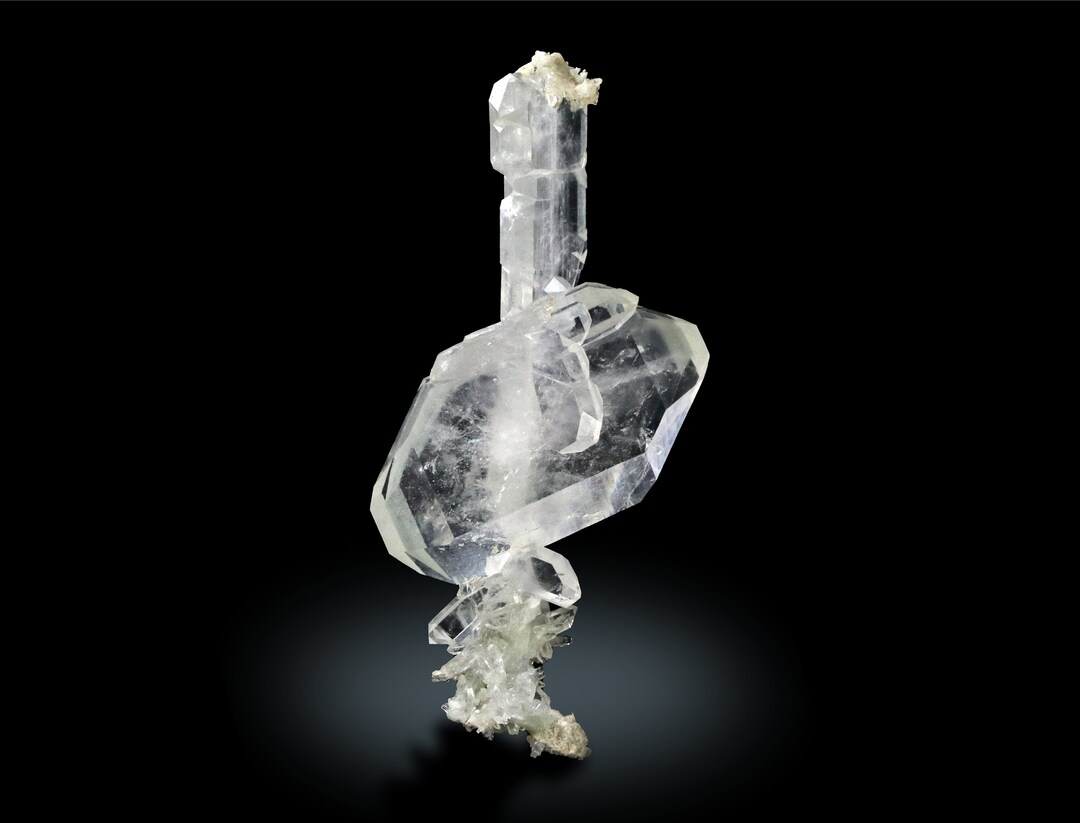 44 Grams Stunning Faden Quartz Natural Crystal, 07 X 05 X 03 Cm, From ...