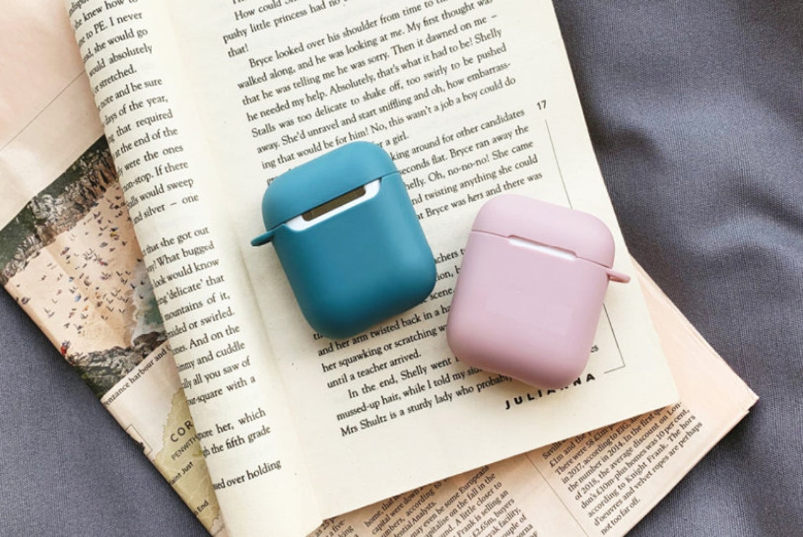 Custom monogram airpod case custom Silicone AirPods case | Etsy