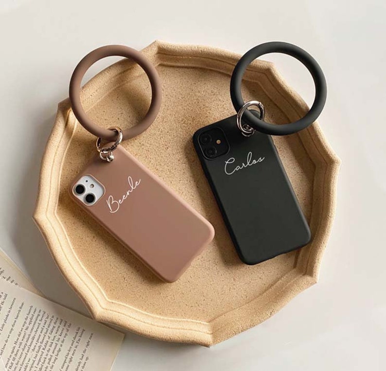 Custom Phone Casepersonalised Keychain Wristlet Soft Phone - Etsy