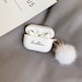 Custom AirPod Pro Case With Pom Pom Keychain,pink Airpods Case,silicone ...