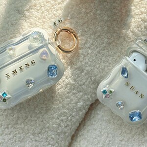 Custom AirPod Case Cute With Rhinestone Decor,bling AirPod Pro Case ...