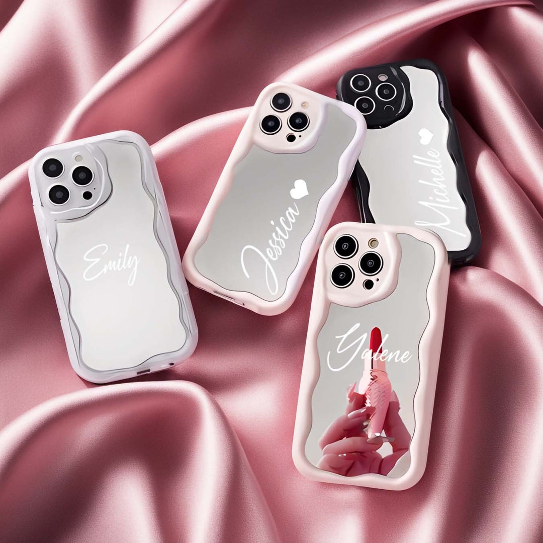 Personalized Mirror Silver Foil Phone Case,custom Mirror iPhone Case ...