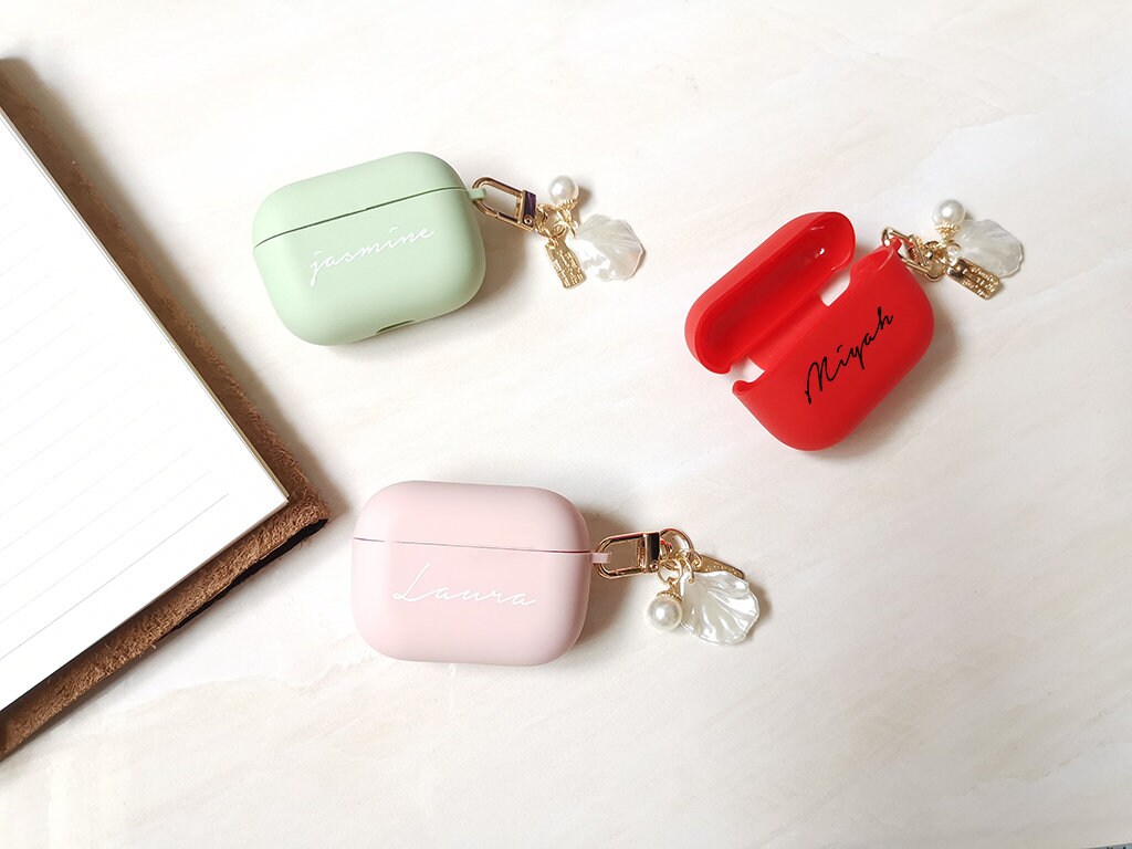 Custom Airpod Pro Case With Shell Keychainshock Proof Holder - Etsy