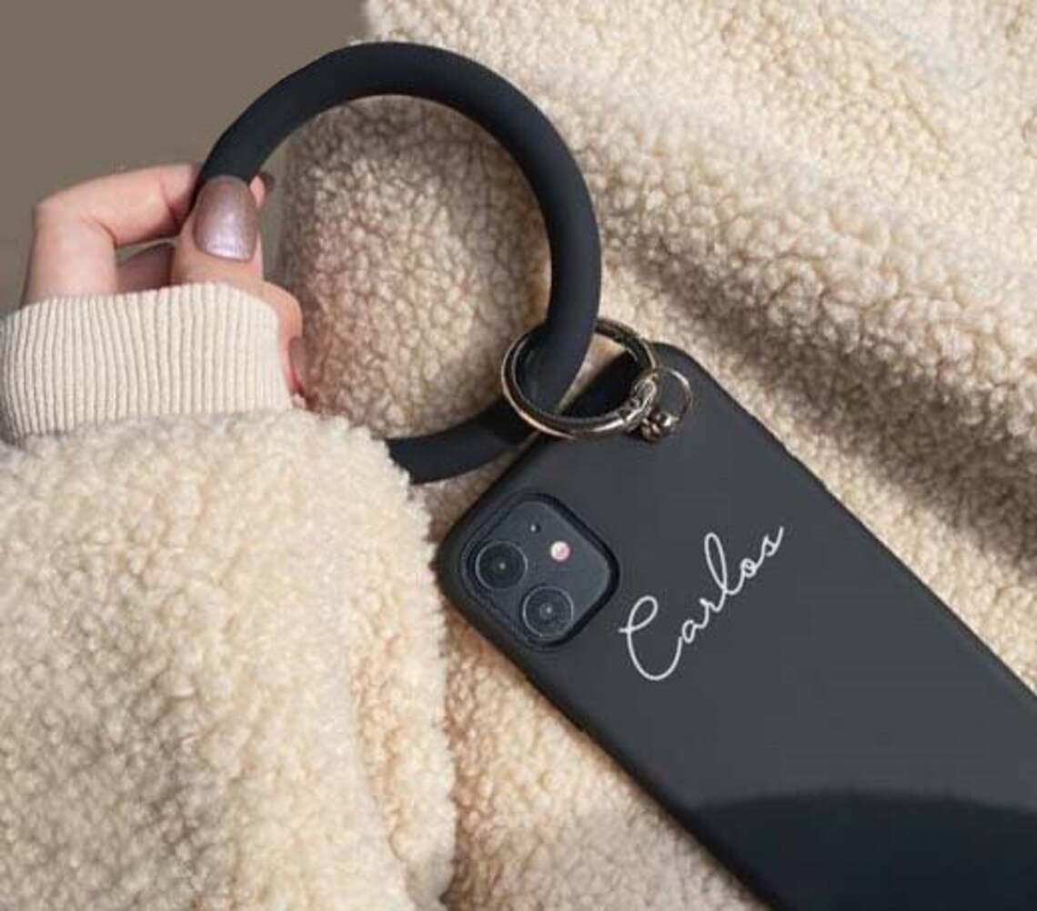 Custom Phone Casepersonalised Keychain Wristlet Soft Phone - Etsy
