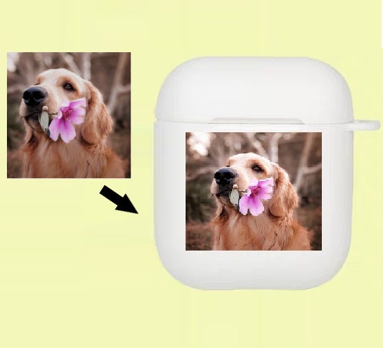 Custom Airpod Case Custom Photo Airpods Keychainpersonalized | Etsy