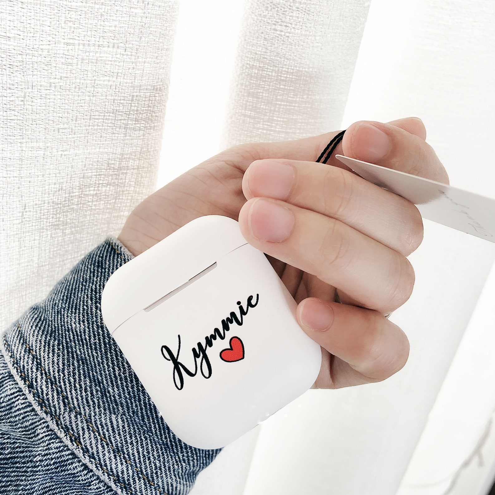 Custom Airpod Case Airpods Pro Case Cute Heart Custom - Etsy