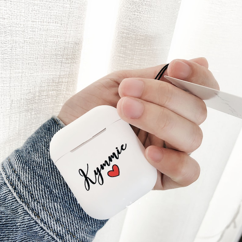 Custom Airpod Case Airpods Pro Case Cute Heart Custom - Etsy