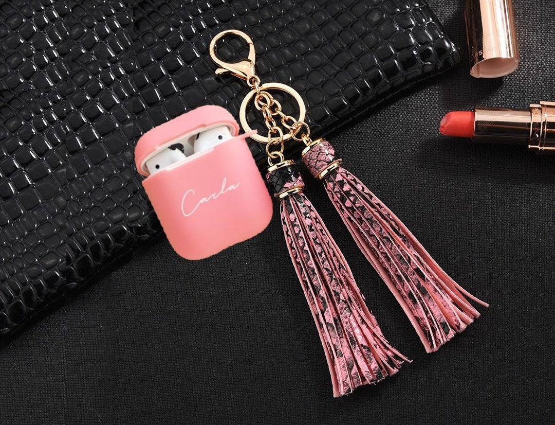 Custom AirPod Case With Leopard Keychain,airpod 3 Case Holder Cover ...