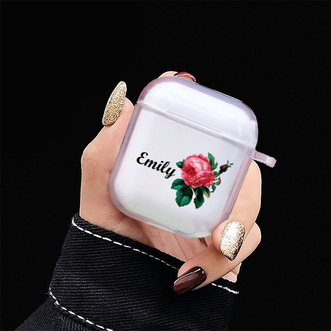 Custom AirPod Case Keychain,personalized AirPod 3 Case,name Transparent ...
