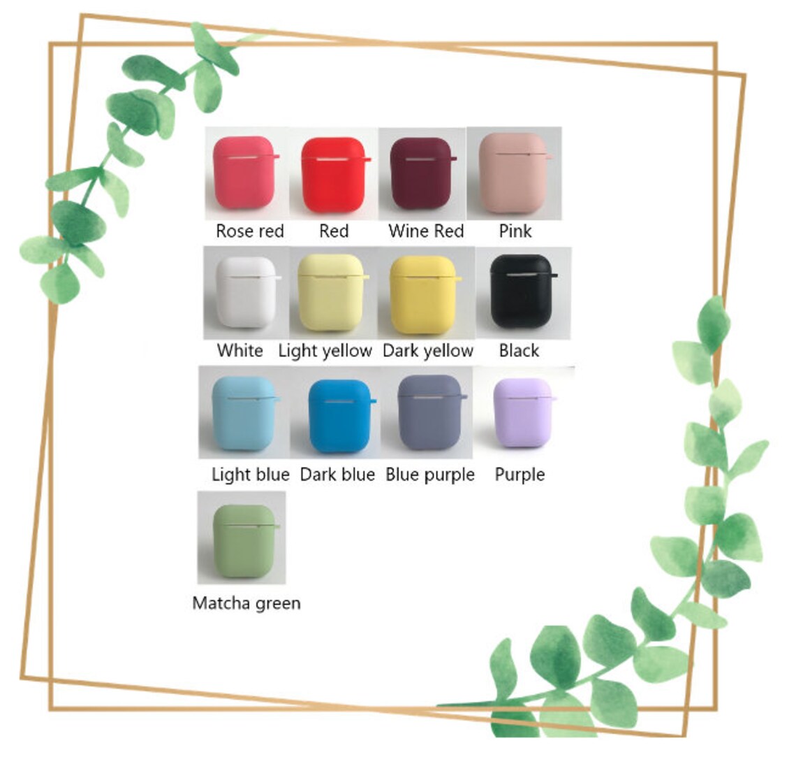 Custom Airpod Case With Pom Pom KeychainShock Proof Holder | Etsy