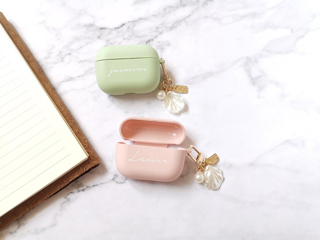 Custom AirPod Pro Case With Shell Keychain,shock Proof Holder Cover ...