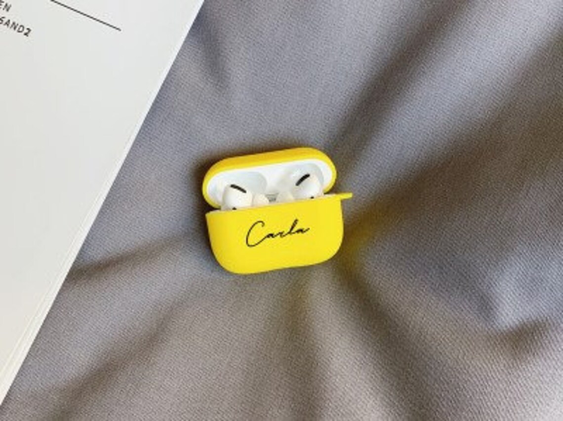 Custom AirPod Pro Case, Airpods Pro Case Silicone Custom Name ...
