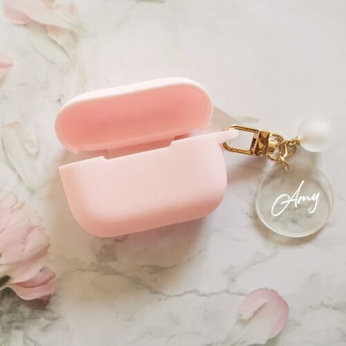 Custom Airpod Pro Case With Natural Wood Keychainshock Proof - Etsy