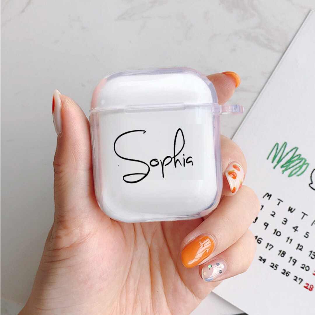 Custom AirPod Case Keychain,personalized AirPod Pro Case,name Monogram ...