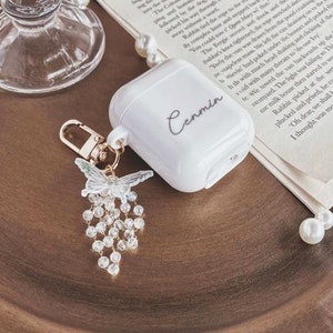 Custom AirPod Case,personalized Name Airpods Pro Case, Cute Butterfly ...