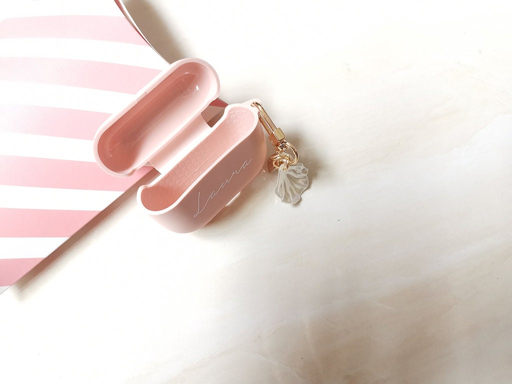 Custom Airpod Pro Case With Shell Keychainshock Proof Holder - Etsy