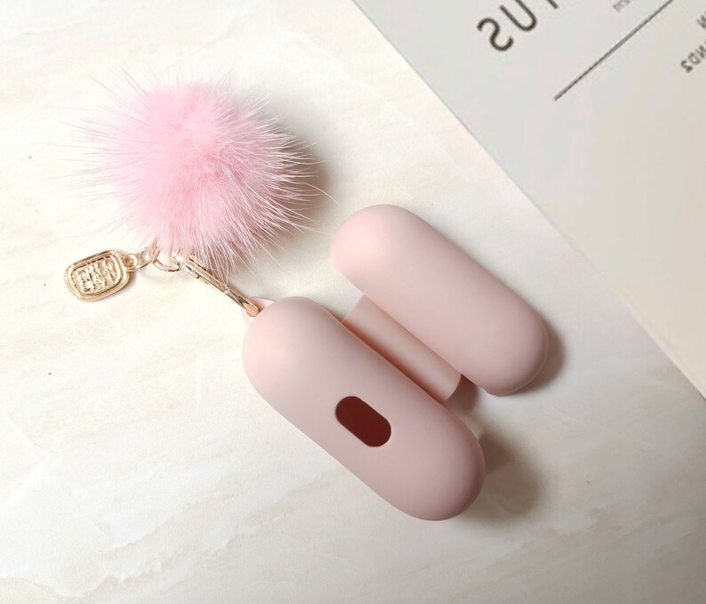Custom Monogram AirPod Pro Case With Pompoms Keychain,shock Proof ...
