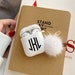 Custom Monogram AirPod Case With Pom Pom Keychainsilicone - Etsy