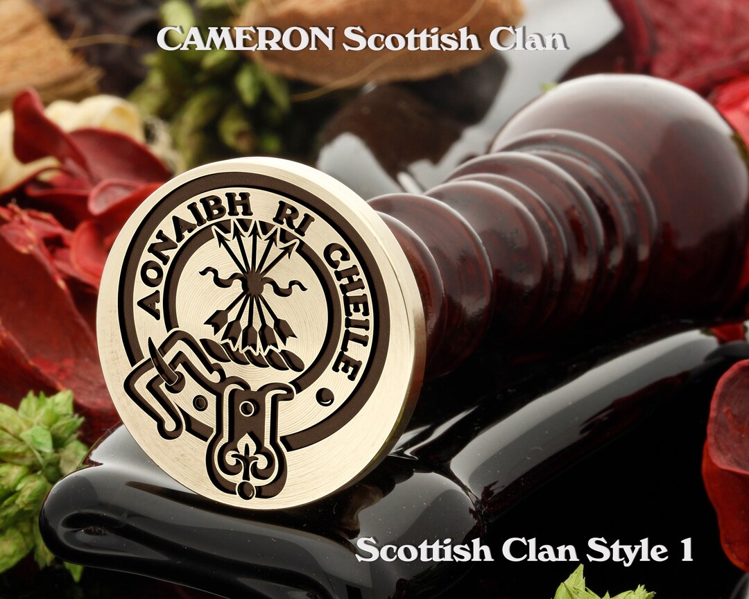Cameron Scottish Clan Wax Seal - Etsy