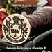 IRWIN Family Crest Wax Seal - Etsy UK