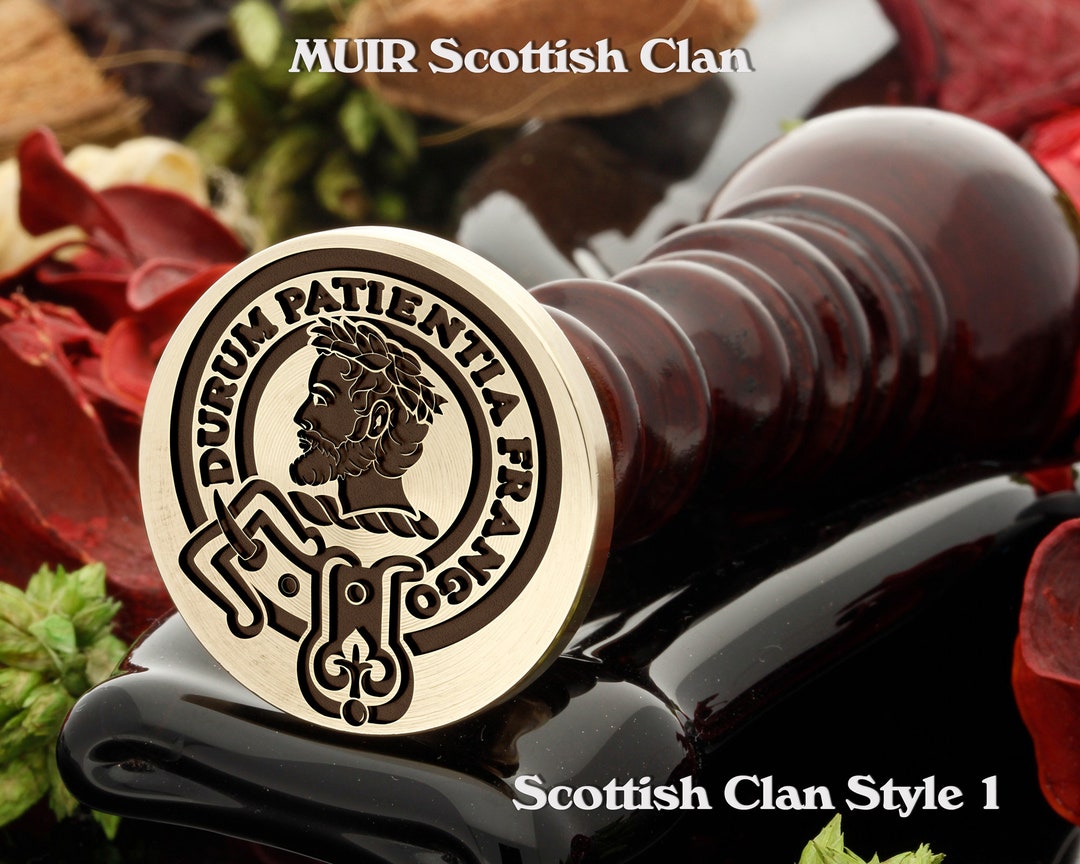 Muir Scottish Clan Wax Seal - Etsy