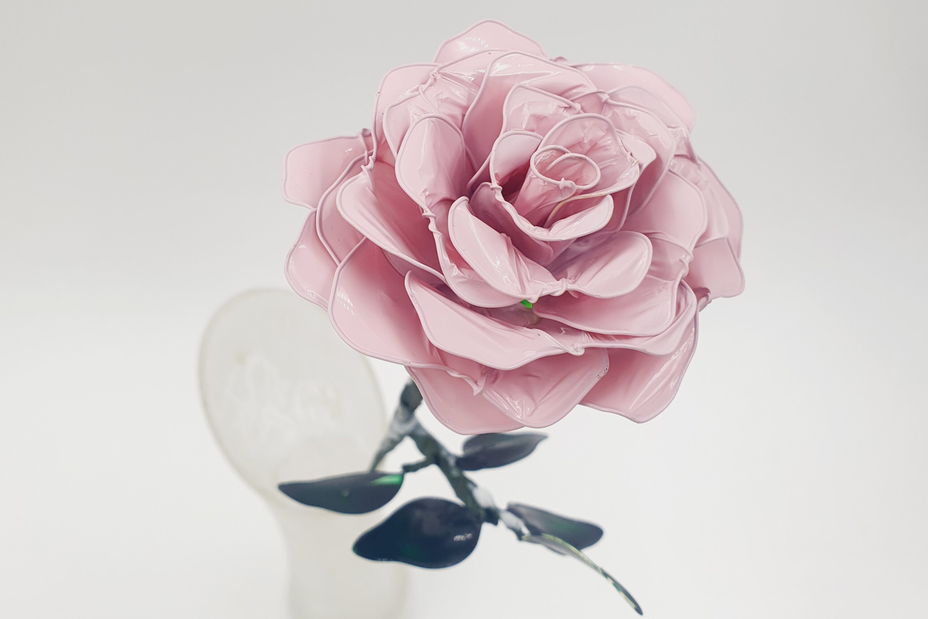 Rose Handmade With Resin and Wire Single Stem - Etsy UK