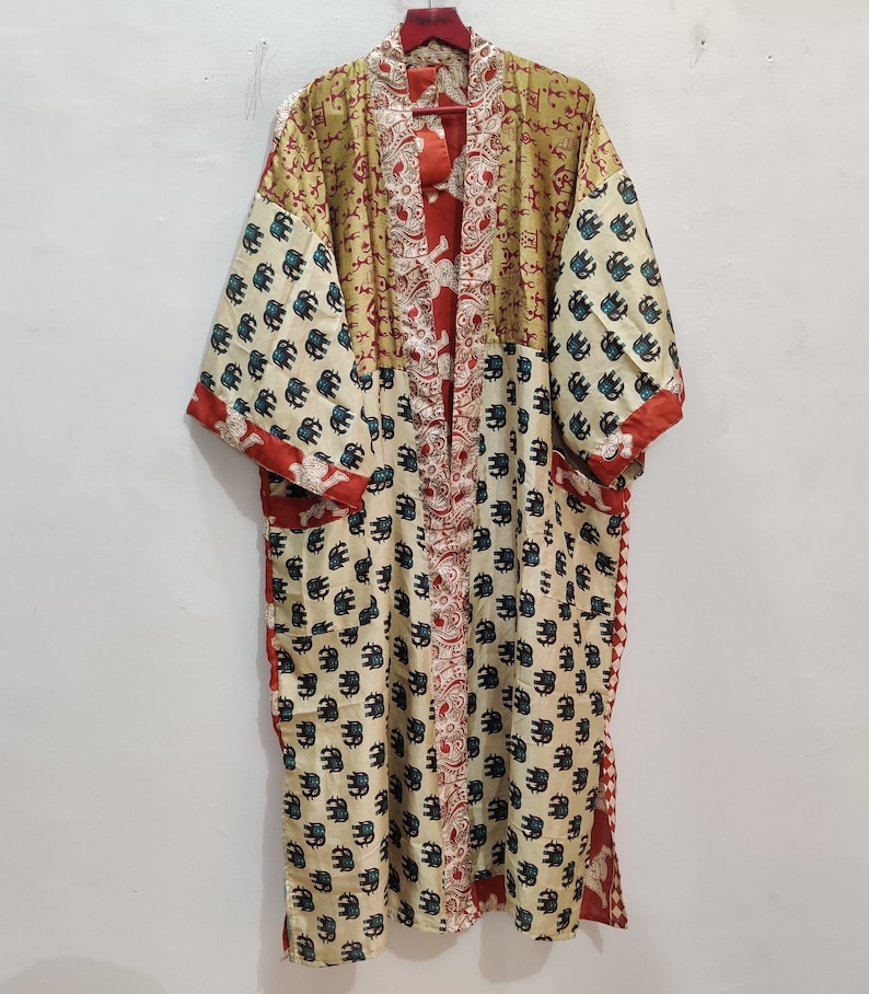 Wholesale Sari Kimono Lot Women Wear Kimono Sari Robes | Etsy