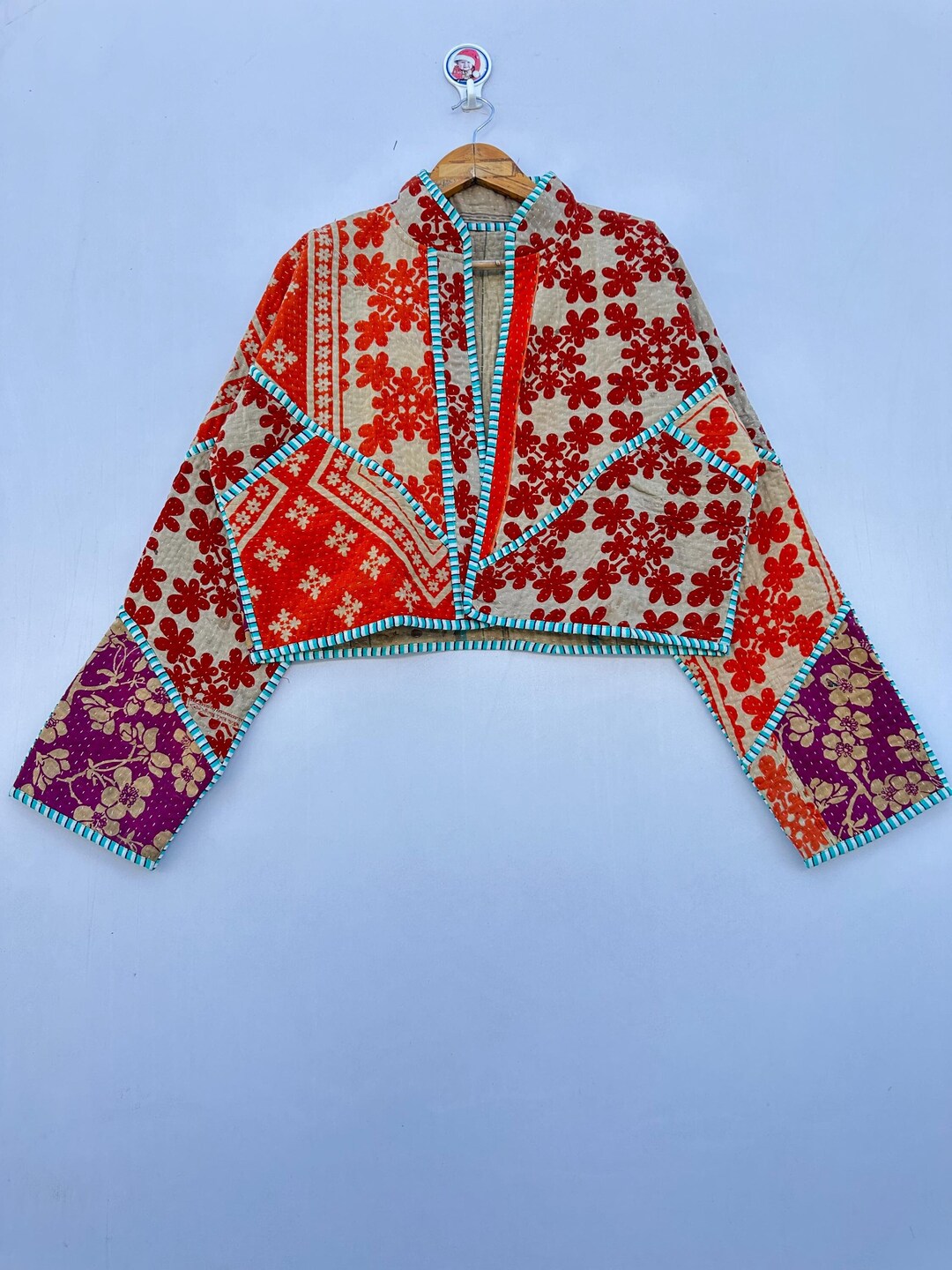 Kantha Jacket Indian Kantha Jacket Hand Made Kantha Jacket Patchwork ...