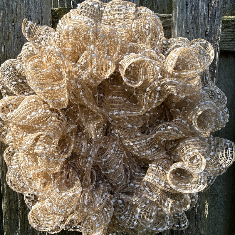 Burlap and Deco Mesh - Etsy