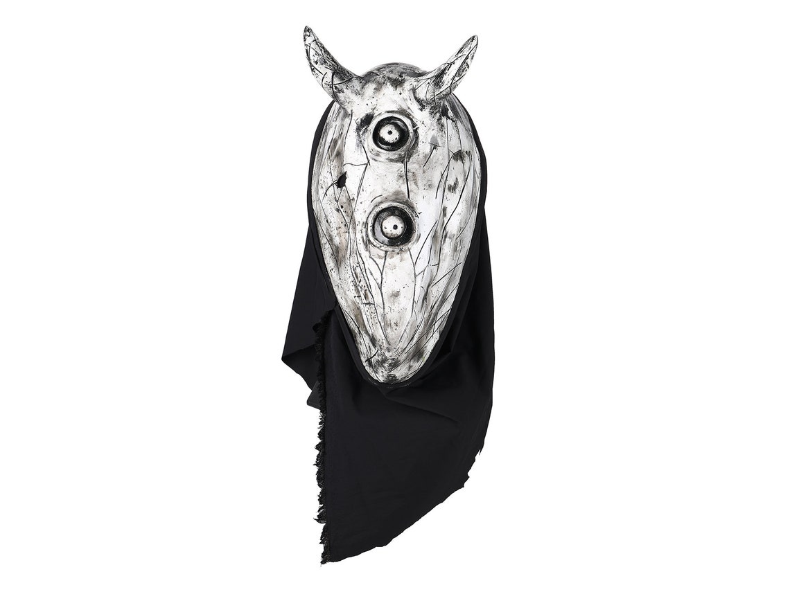 The Promised Neverland Demon Mask Anime Demon Mask Ghost Mask - Etsy