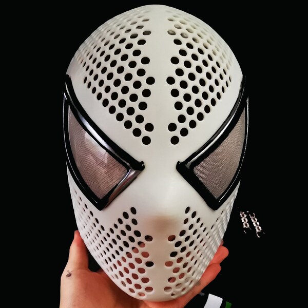 Spiderman Costume Face Shell - Etsy