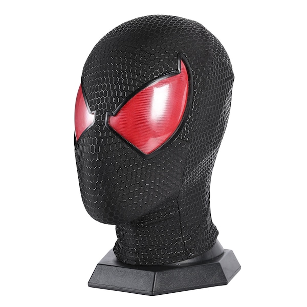 Black Spider Man’s Mask - Etsy