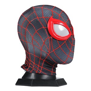 Spiderman Mask PS5 Miles Morales Spiderman Mask Spider-man Cosplay Mask ...