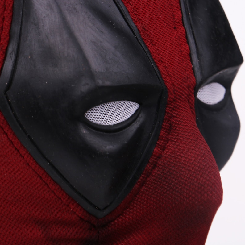 Deadpool Mask Adult Deadpool Cosplay Mask Movie Version Dead - Etsy