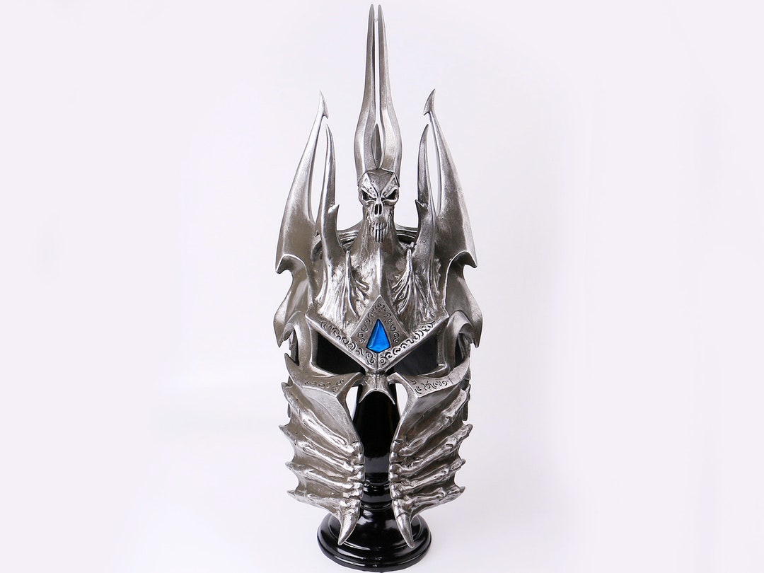 Arthas Lich King Cosplay, World of Warcraft Lich King Helmet, Lich King ...