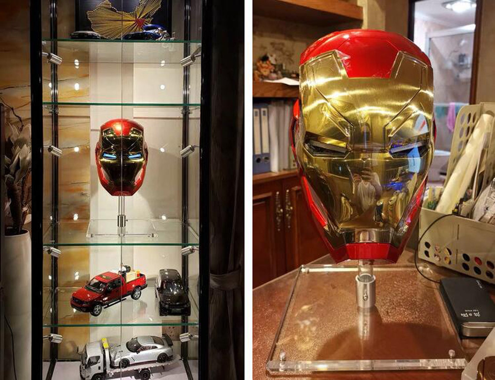 Helmet Stand Mask Stand Stand of the Helmet Stand of Iron | Etsy