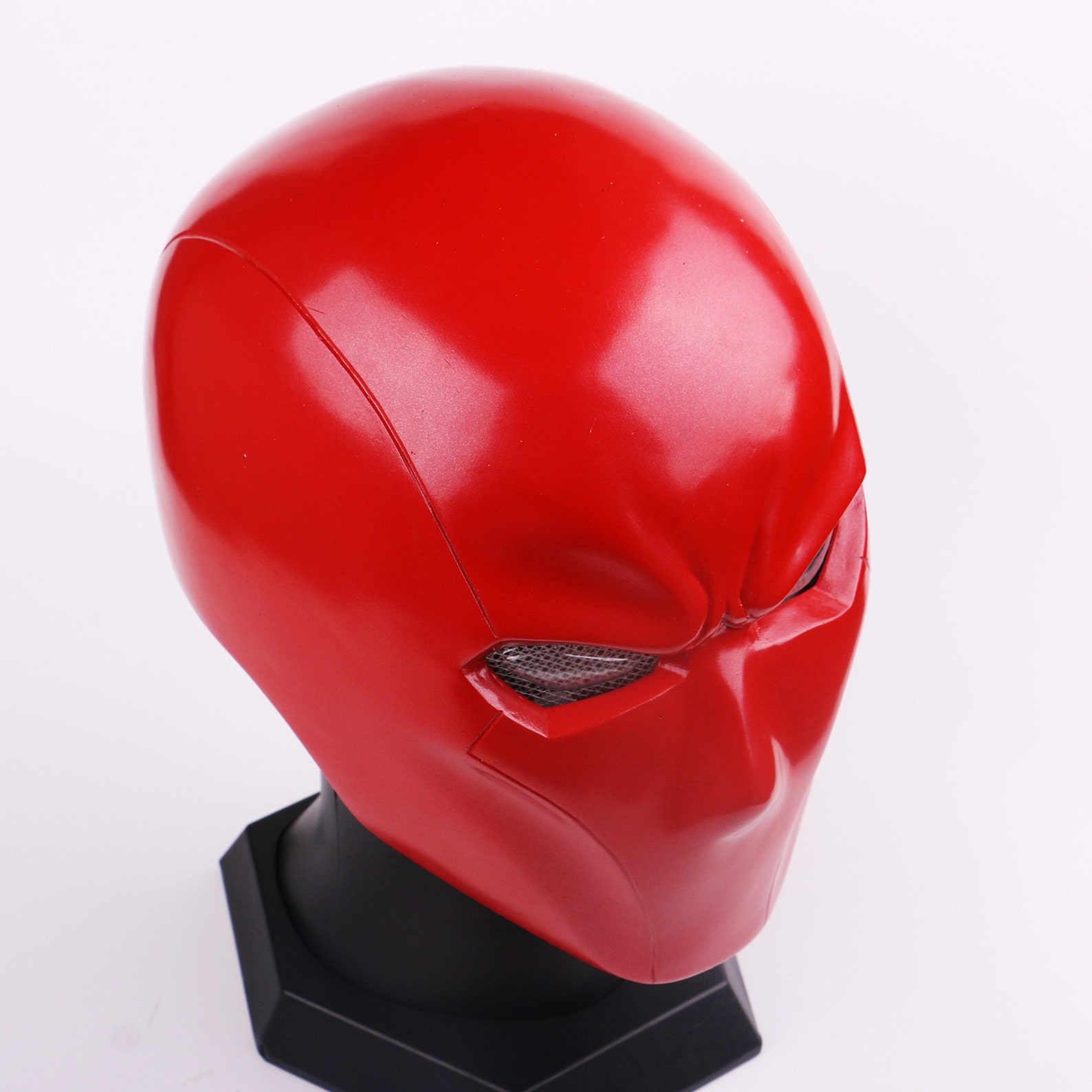 Red Hood Helmet Redhood Mask Red Hood Cosplay DC Comics - Etsy
