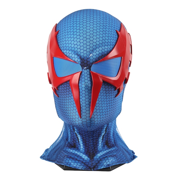 Spiderman 2099 Mask Cosplay Etsy
