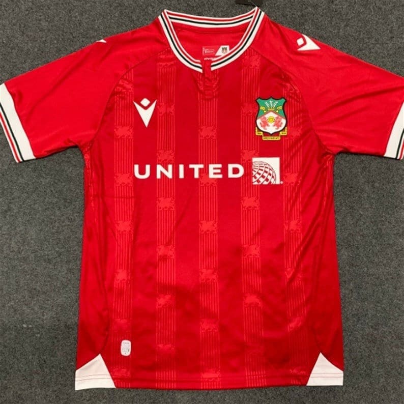 2023-24 Wrexham AFC Black Football Jersey for Adult, Youth Shirt,wrexham AFC Home Jersey - Etsy