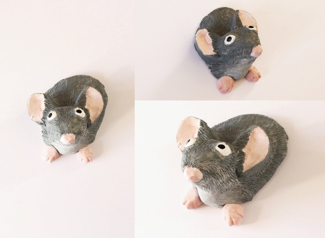 Mouse's Torso Sculpture for Walls by Pointy Muzzles - Etsy
