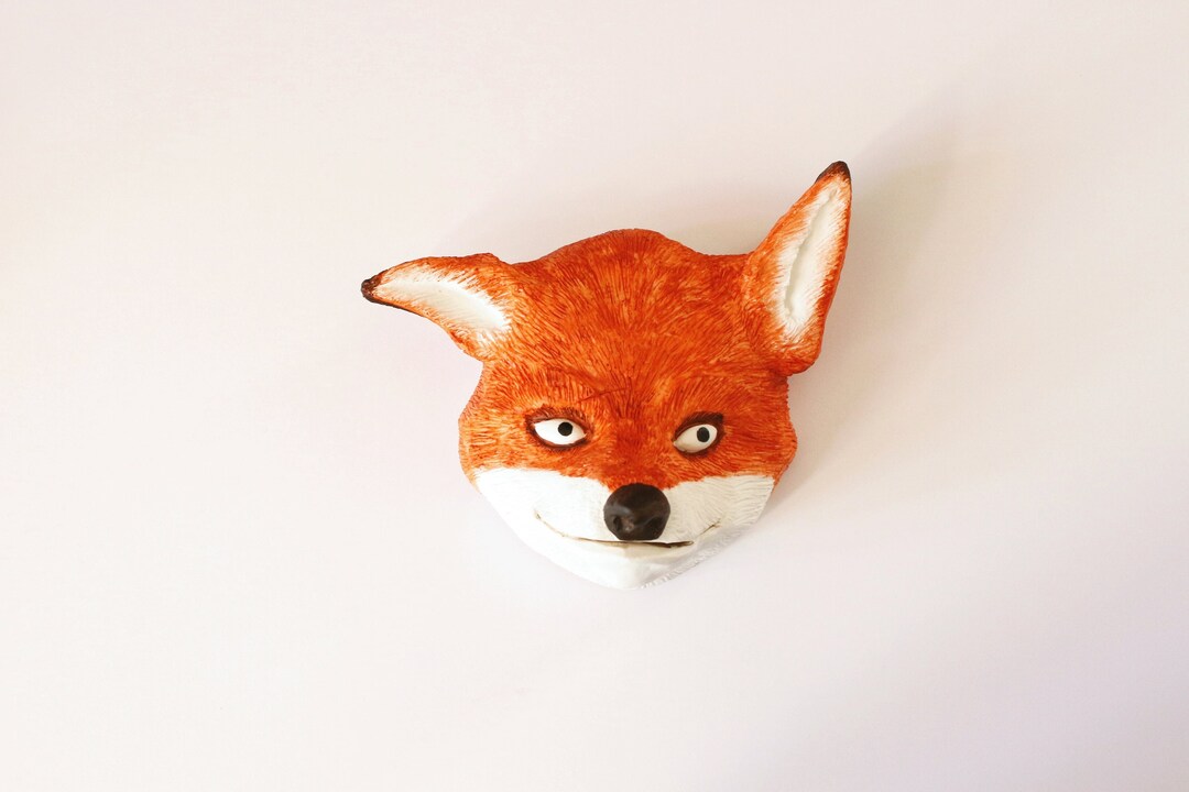 Fox Head Sculpture for Walls by Pointy Muzzles - Etsy