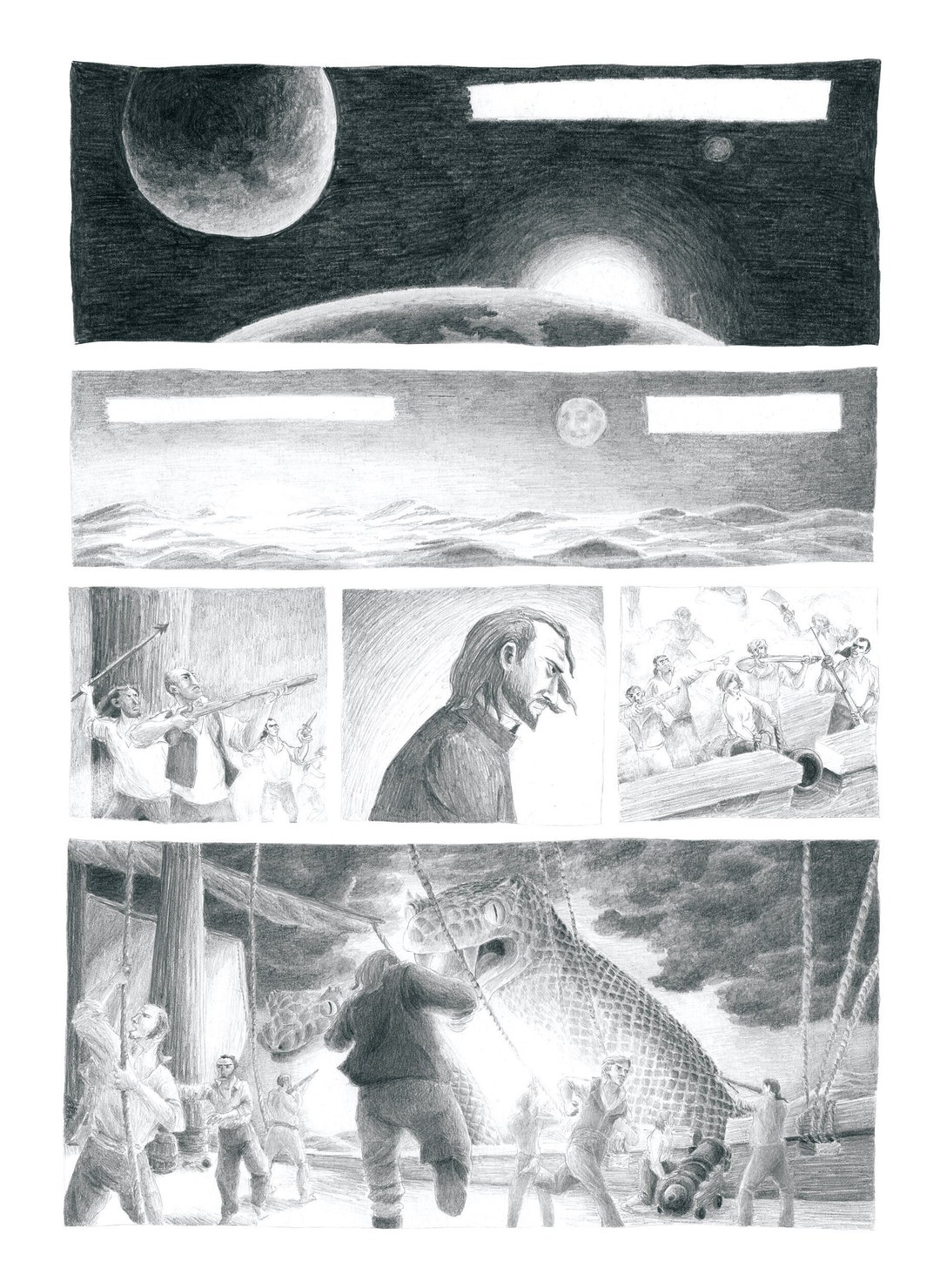 Original Page From the Comics La Fille Des Cendres Book 1 First Page ...