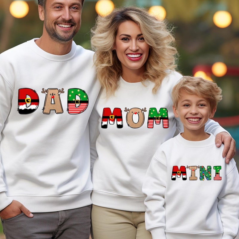 Family Christmas Sweater - Etsy