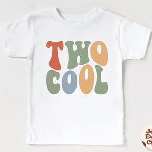 Twocool Shirt, Birthday Tee, Retro 2nd Birthday Birthday Shirt, Second ...