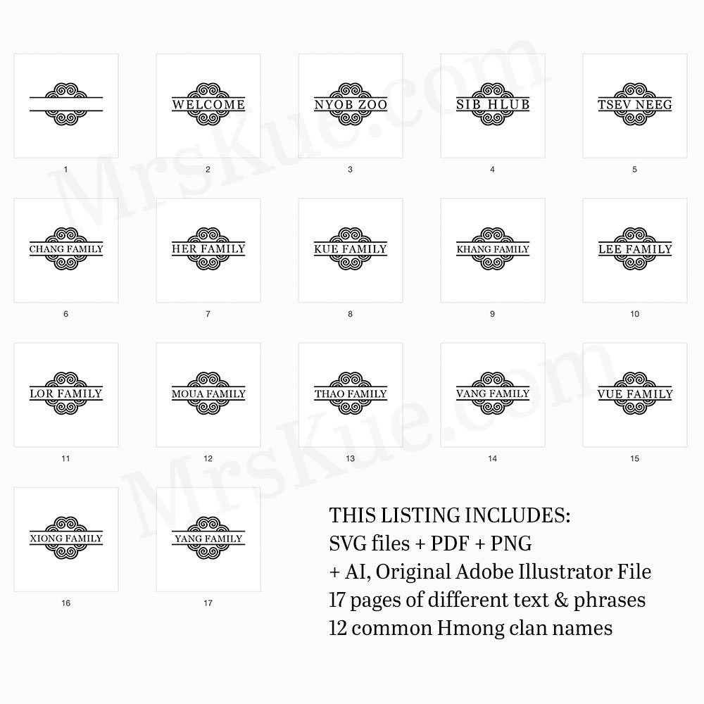 Hmong Logo Design, Elephant Foot Print Motif, Digital Download ...